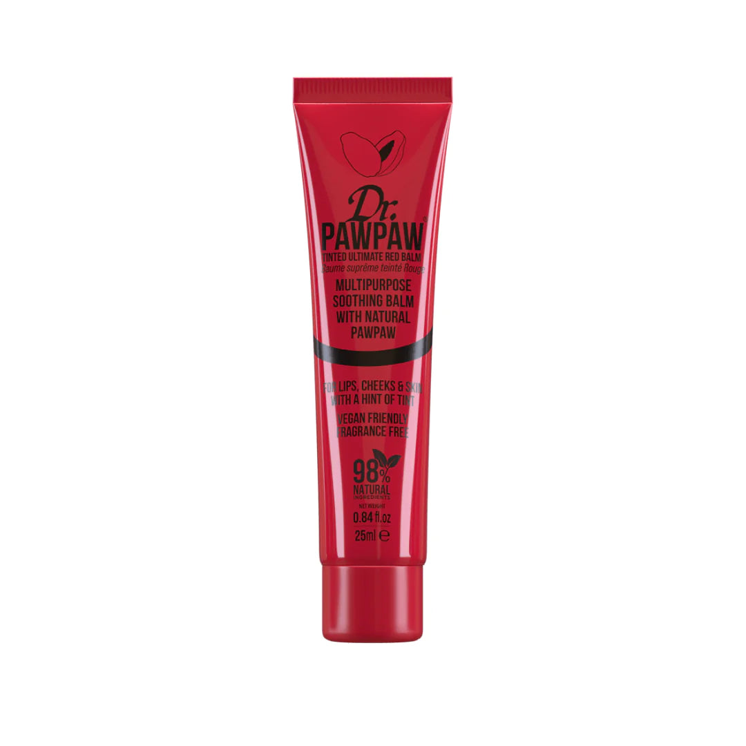 Dr. Pawpaw Tinted Ultimate Red Balm Multipurpose Soothing Balm 25ml ...